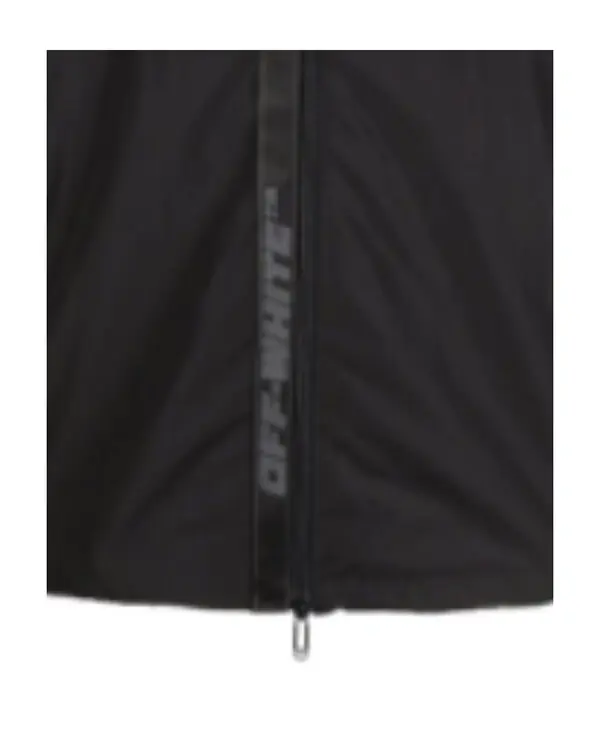 Off-White Lightweight Jacket With Industrial Strap Detail