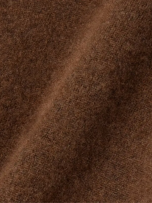 THE ROW Lorynna Crewneck Jumper In Textured Cashmere And Silk
