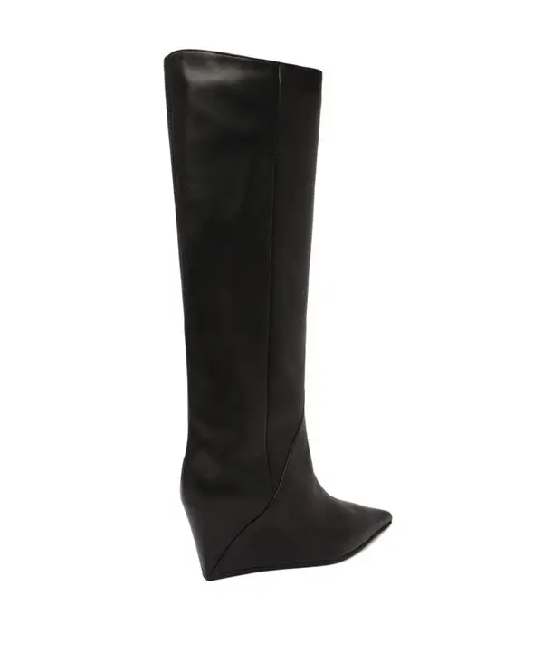 VIC MATIE Pointed Toe Wedge Heel Boots