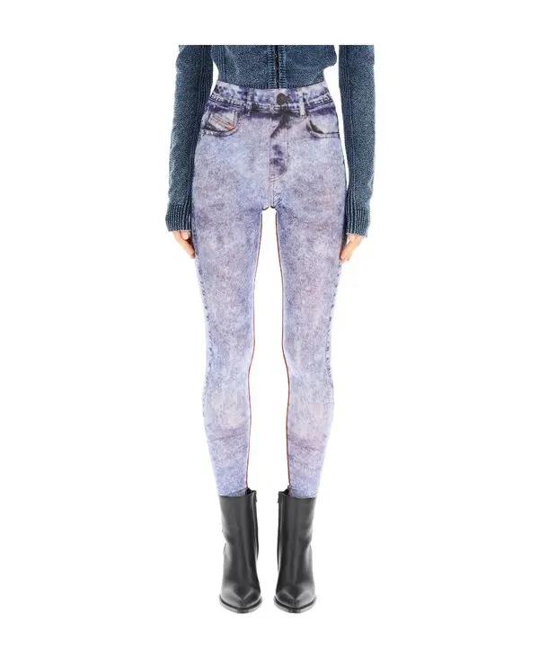 DIESEL® Printed Jegging Pants