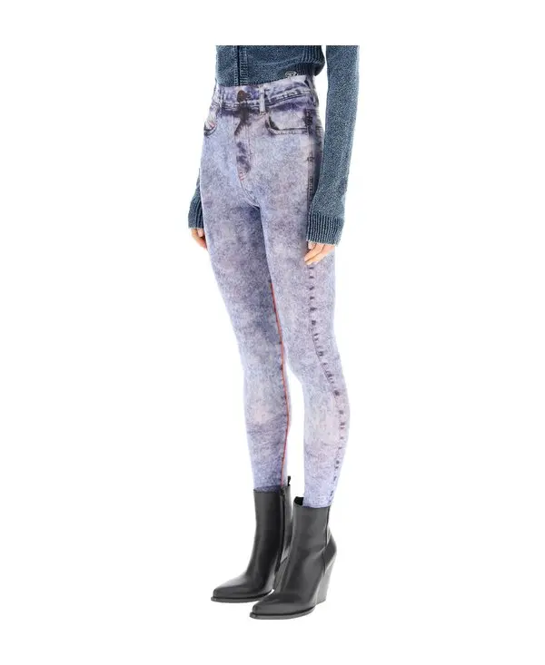 DIESEL® Printed Jegging Pants