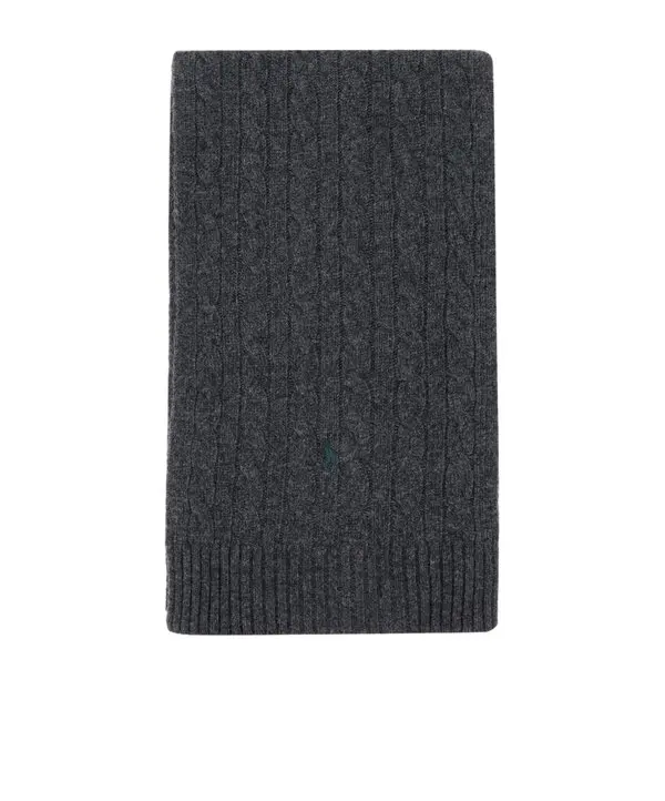 Polo Ralph Lauren Cable-knit Scarf - Grey