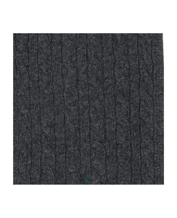 Polo Ralph Lauren Cable-knit Scarf - Grey
