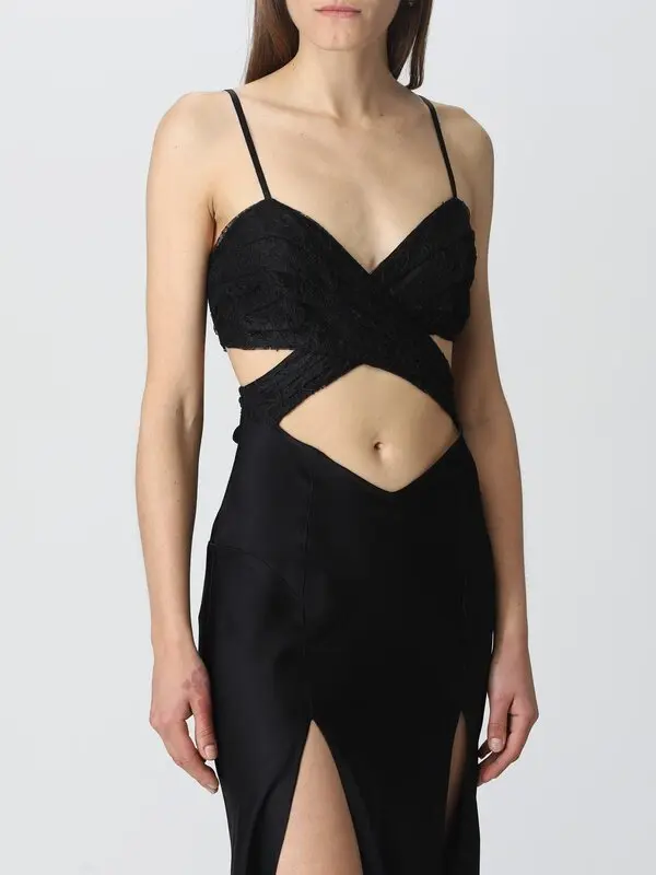 Amen Cut Out Detail Maxi Dress
