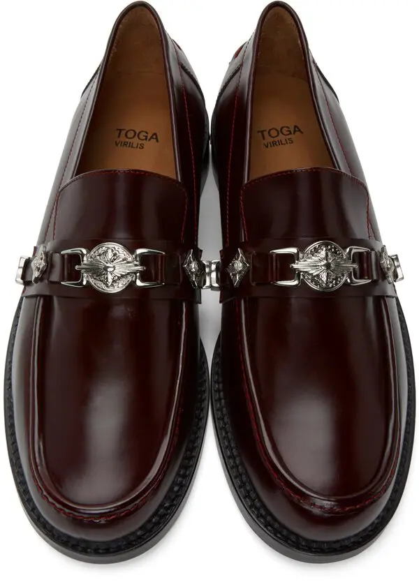 TOGA VIRILIS Round Toe Loafers