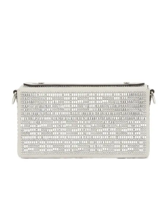 Fendi Baguette Soft Trunk Tote Bag - Grey