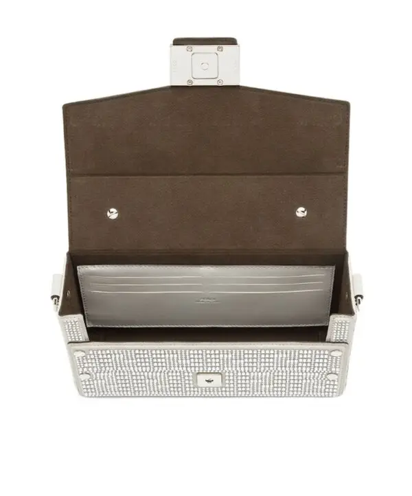 Fendi Baguette Soft Trunk Tote Bag - Grey