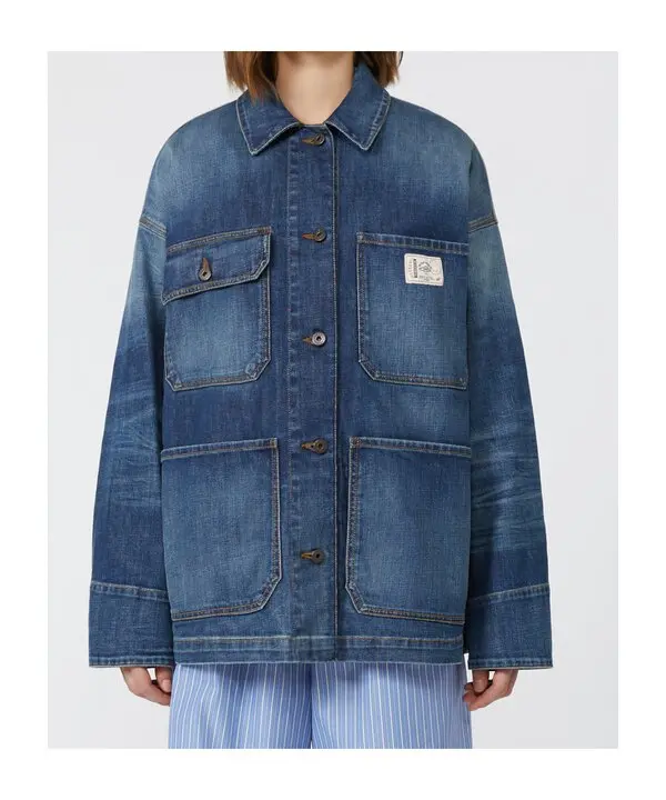 Max Mara Aligi Denim Jacket - Navy
