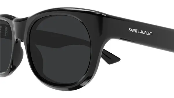 Saint Laurent Romy Rectangular Sunglasses - Black