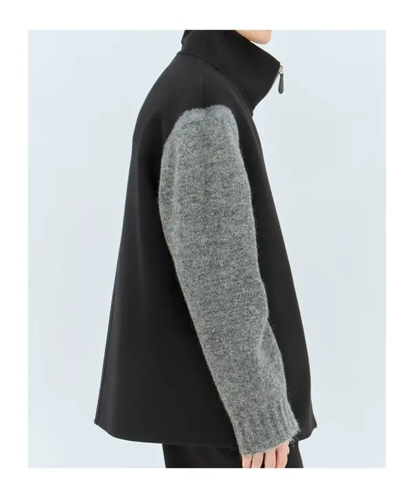 JIL SANDER Knitted Zipped Jacket