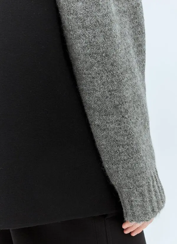 JIL SANDER Knitted Zipped Jacket