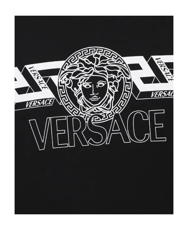 Versace Medusa Head Motif Crewneck Sweatshirt