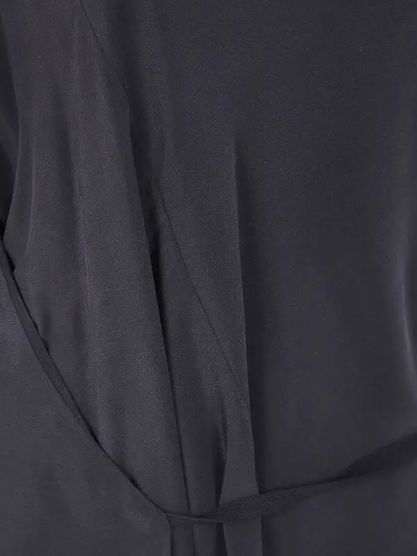 ANN DEMEULEMEESTER Deana Draped Asymmetric Top