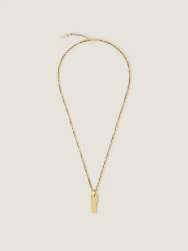 Givenchy Tape Necklace In Metal And Enamel