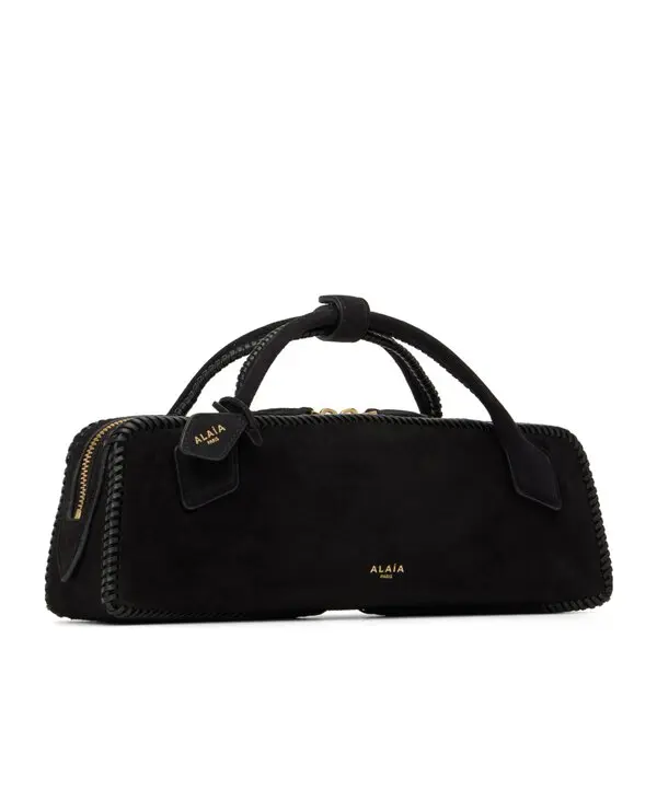 Alaïa Double Handle Tote Bag - Black