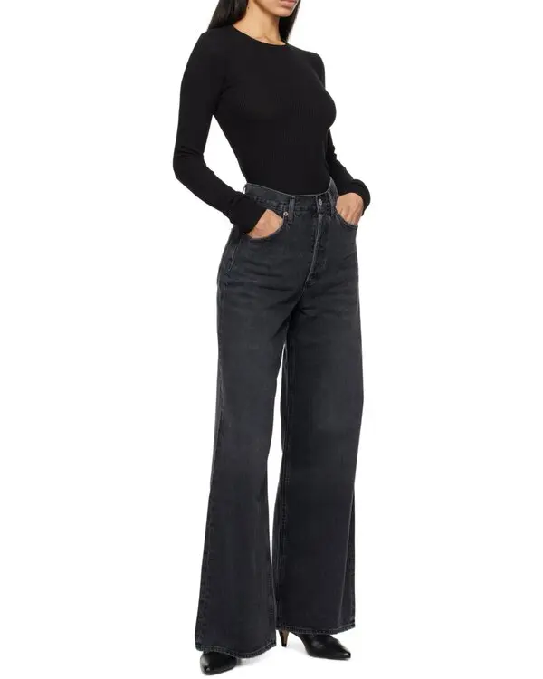 AGOLDE Dame Straight Leg Jeans