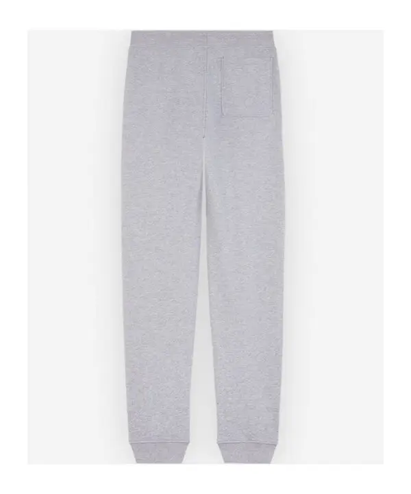 Maison Kitsuné Fox Head Patch Elastic Waist Jogging Pants - Gray