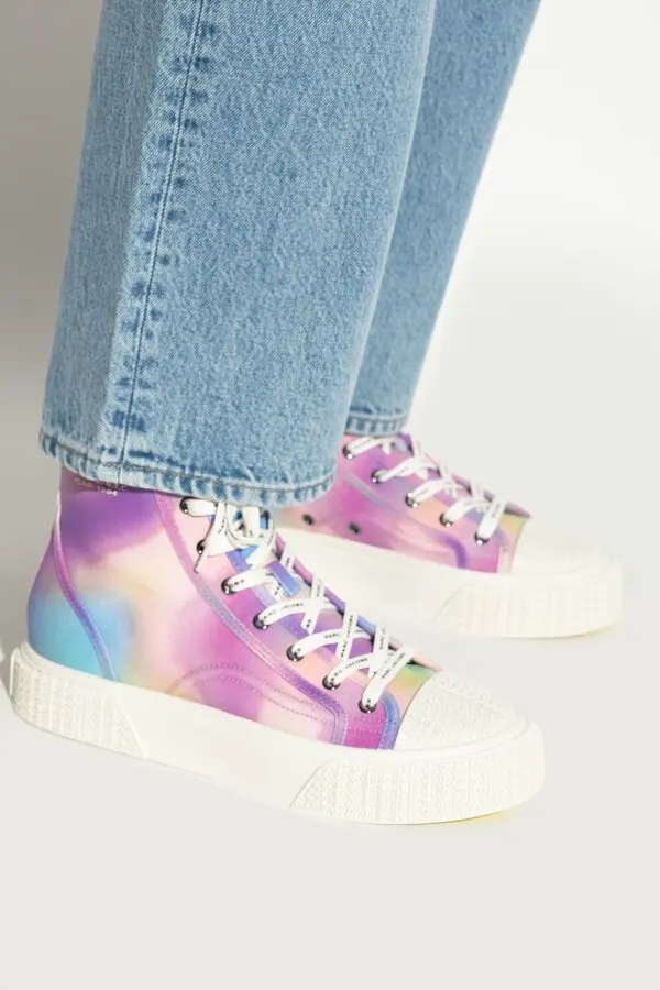 Marc Jacobs Round Toe High Top Casual Sneakers - Multicolor