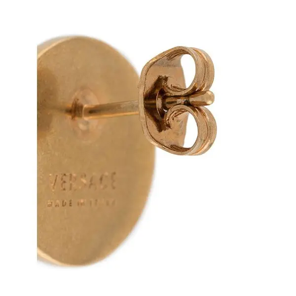 Versace Medusa Motif Round Earrings