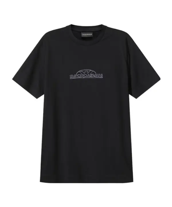 Emporio Armani Embroidered-logo T-shirt