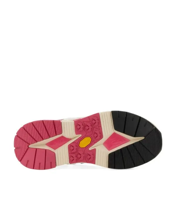 MSGM Panelled Lace-up Sneakers