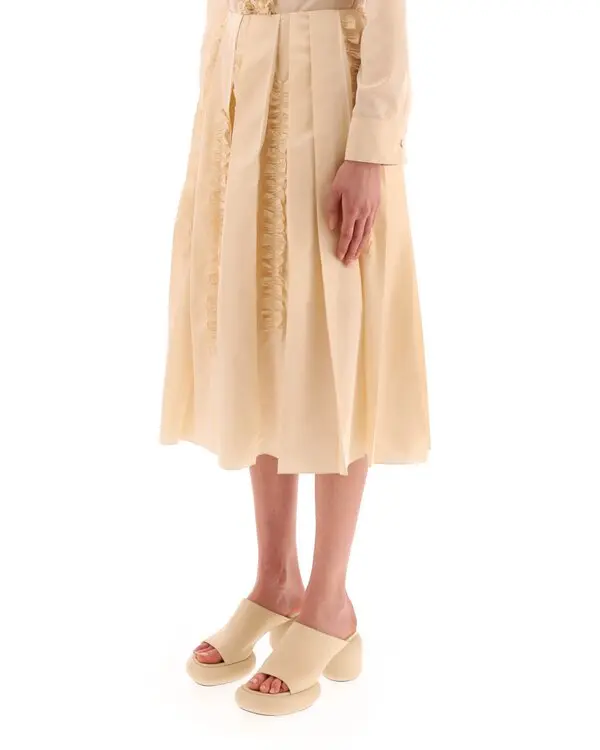 JIL SANDER Pleated Skirt