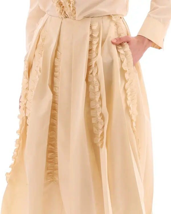 JIL SANDER Pleated Skirt