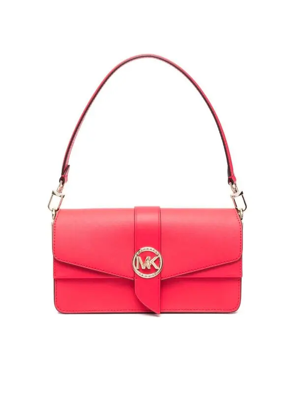 Michael Kors Logo Emblem Shoulder Bag