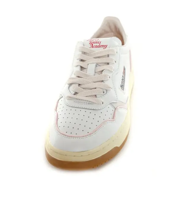 AUTRY Round Toe Low Top Sneakers With Logo Detailing
