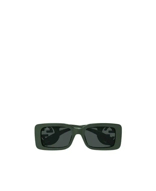 Gucci Rectangle Frame Sunglasses - Black