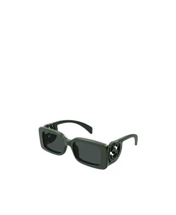 Gucci Rectangle Frame Sunglasses - Black