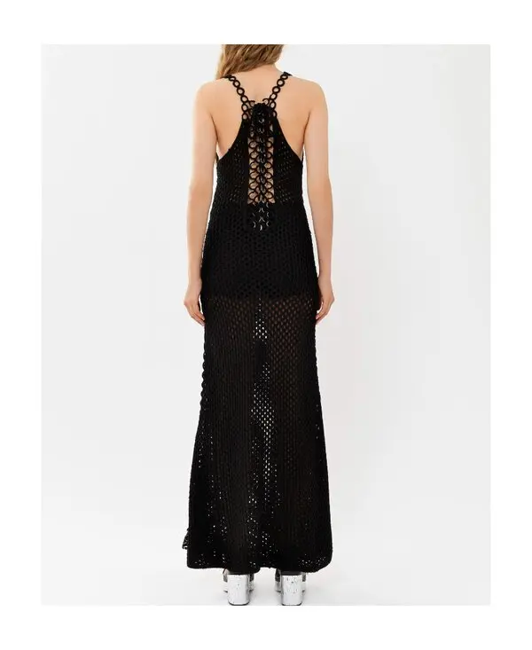 Chloé Crochet Sleeveless Maxi Dress