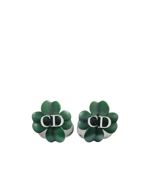Dior Trèfle Cufflinks - Green