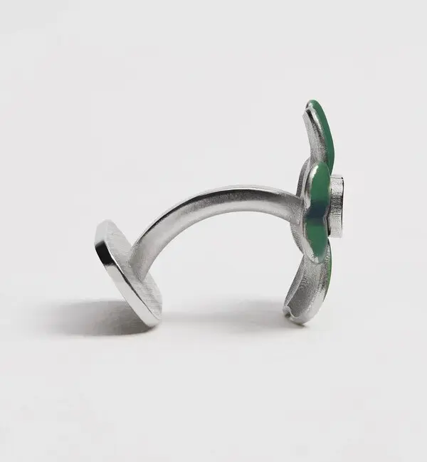 Dior Trèfle Cufflinks - Green