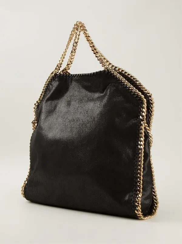 Stella McCartney Falabella Chain Tote Bag - Black
