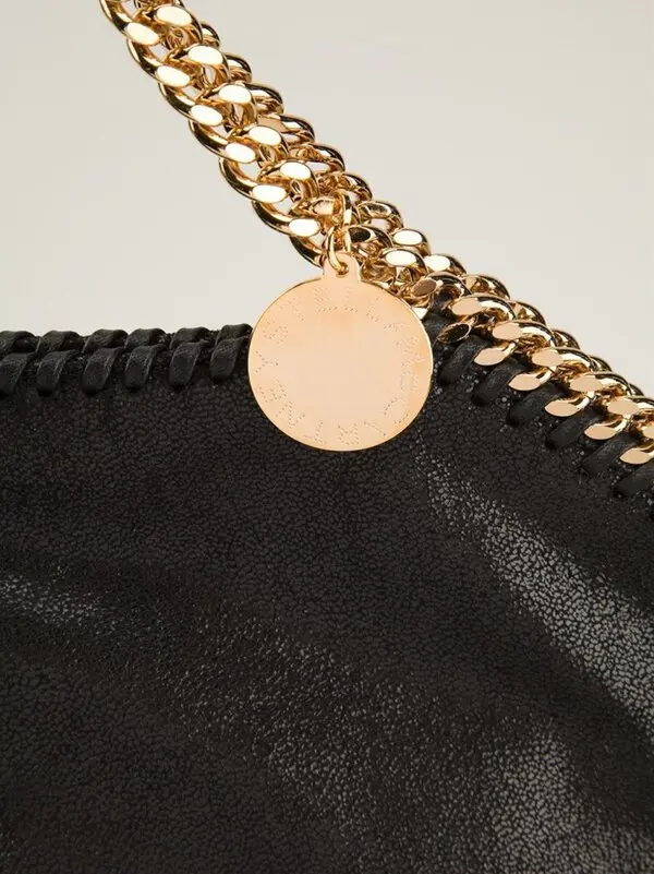 Stella McCartney Falabella Chain Tote Bag - Black