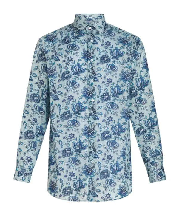 Etro Paisley Printed Long-sleeved Shirt