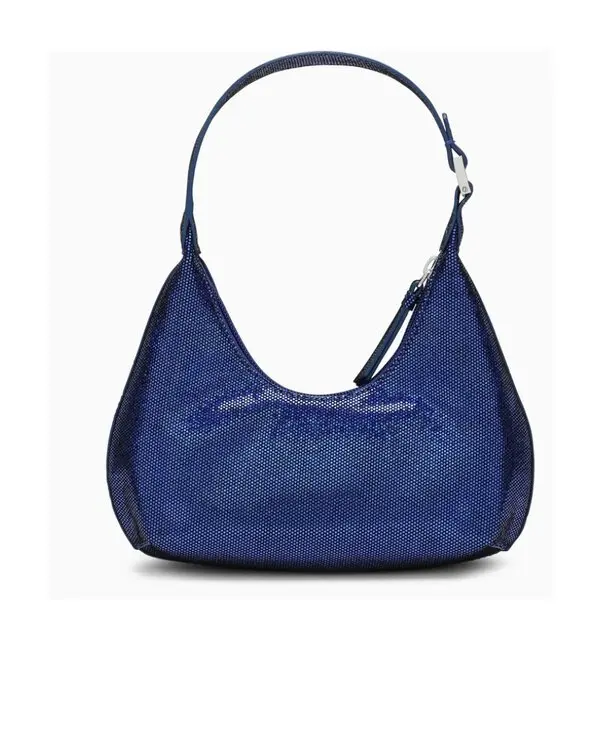 By Far Baby Amber Zipped Tote Bag - Blue