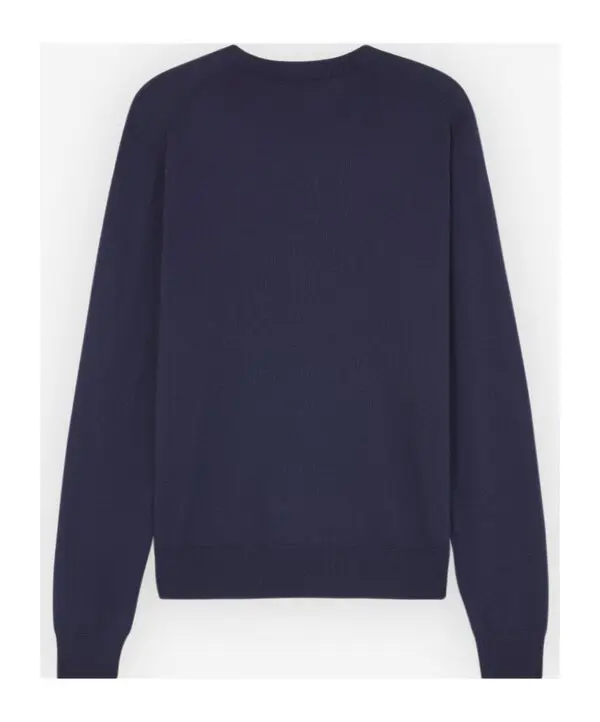 Maison Kitsuné Bold Fox Head Patch Knitted Jumper