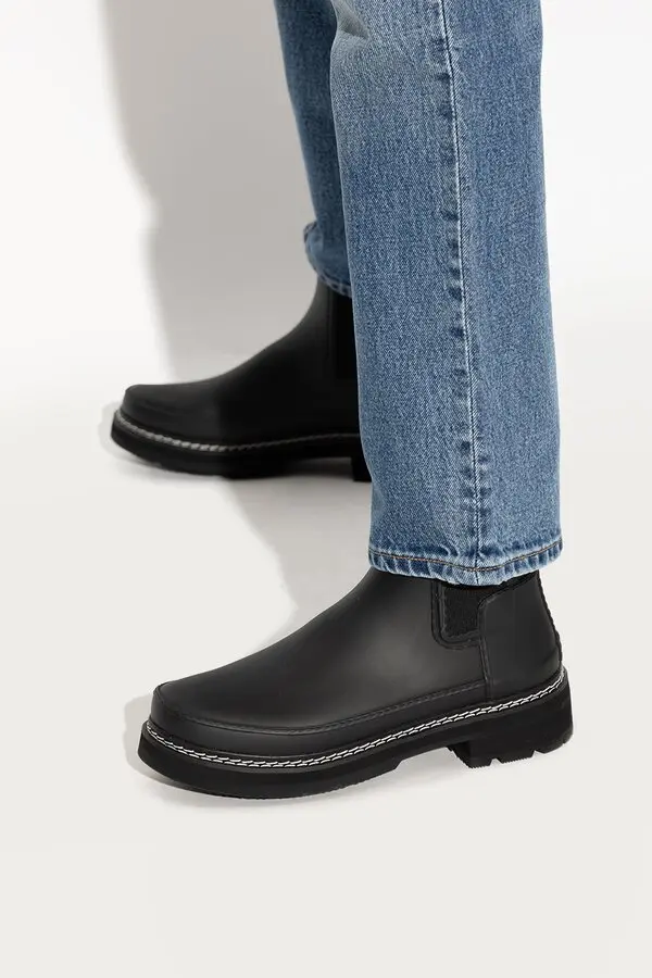 Hunter Logo Short Boots