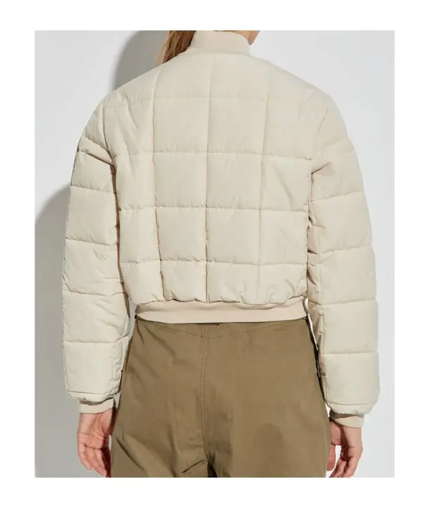Moschino Padded Quilted Jacket - Cream