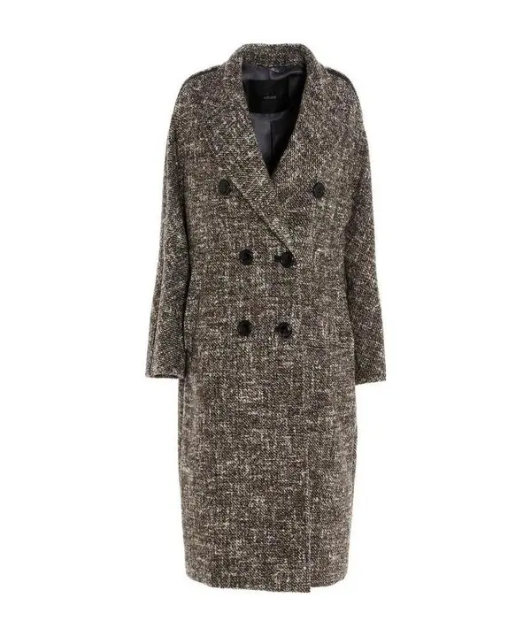 Max Mara Teatino Double-breasted Wool Long Coat