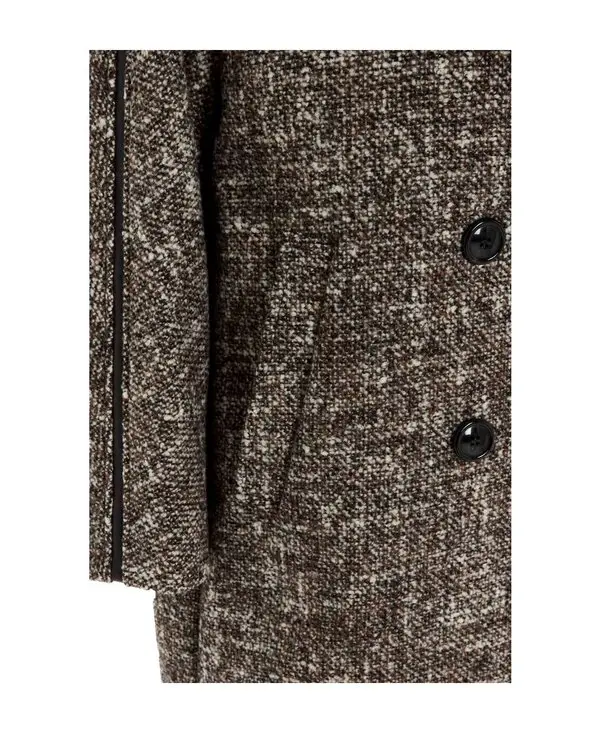 Max Mara Teatino Double-breasted Wool Long Coat