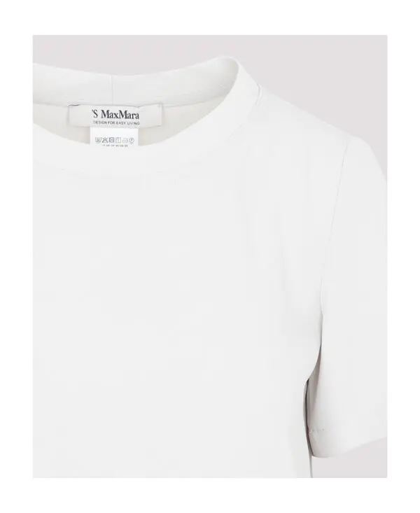 Max Mara Crewneck Short-sleeved T-shirt - White