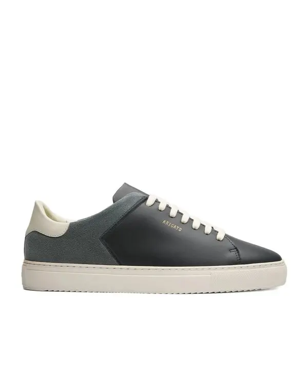 Axel Arigato Low Top Lace-up Sneakers With Suede Panels