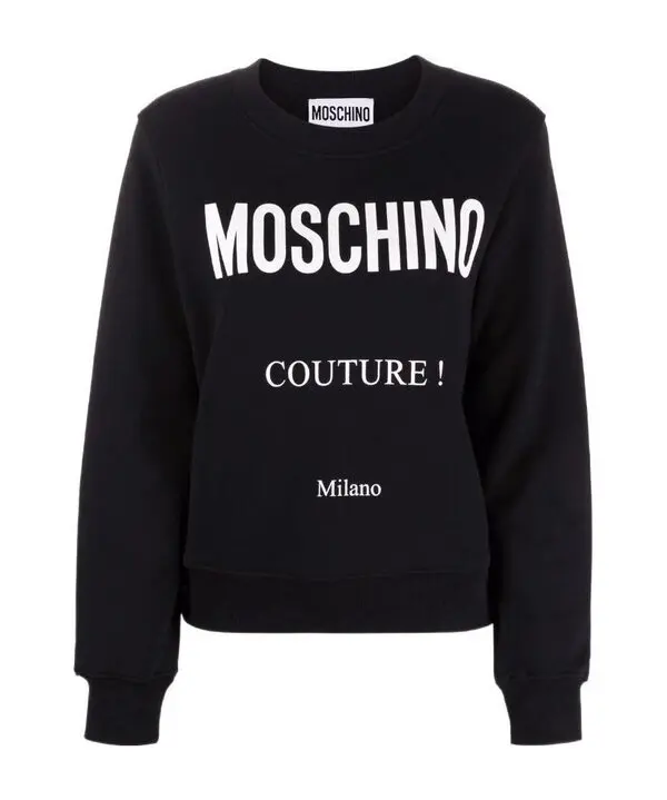 Moschino Crew Neck Long Sleeve Sweater