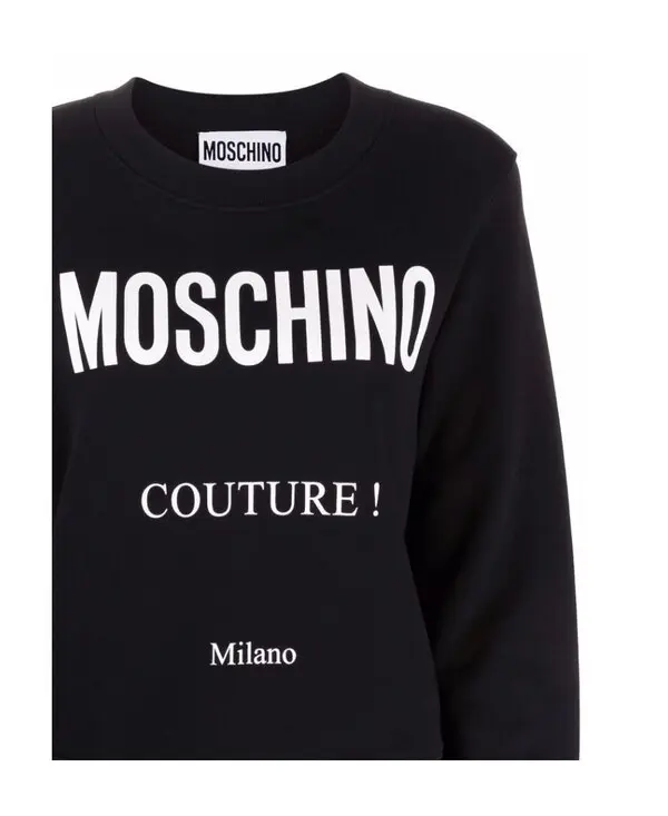 Moschino Crew Neck Long Sleeve Sweater