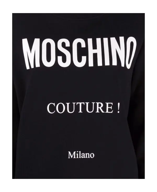 Moschino Crew Neck Long Sleeve Sweater