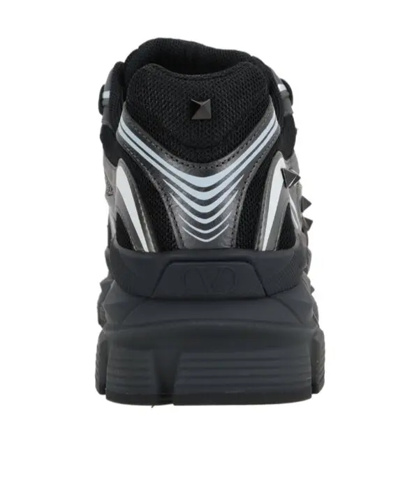 Valentino Garavani Rockstud Embellished Low-top Sneakers - Black