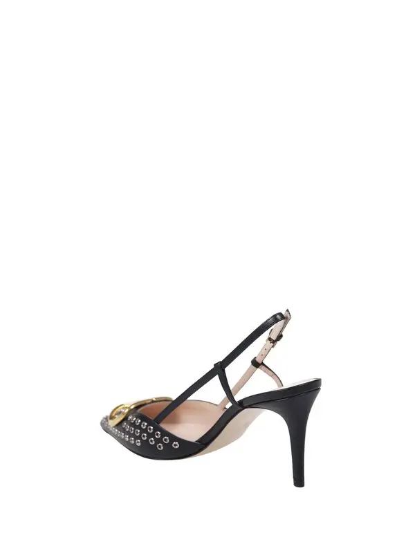 Valentino Garavani Vlogo Studded Slingback Pumps